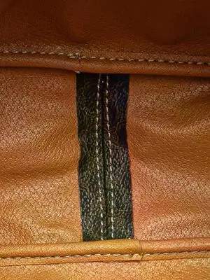 Celine 1996 Macadam Coated Canvas Satchel