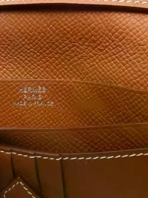 Hermès 2023 Bearn Compact Bi-fold Wallet