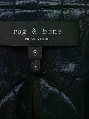 Rag & Bone Striped Satin Blazer