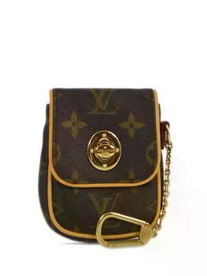 LOUIS VUITTON Pochette Turam Key Holder - Brown