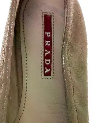 Prada Bow-embellished Ballet Flats