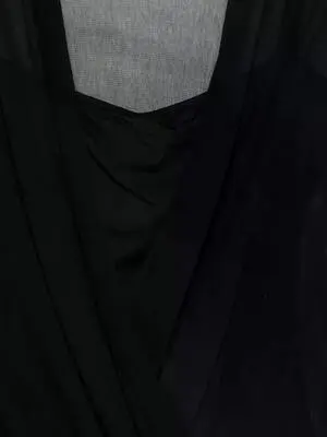 Givenchy Mesh Wrap Blouse