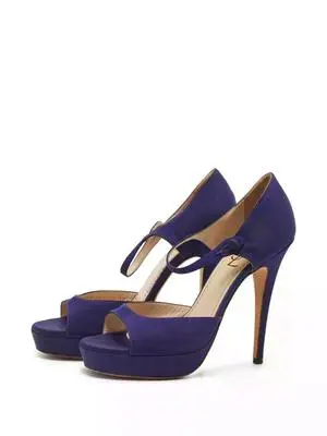 Saint Laurent 130mm Satin Sandals