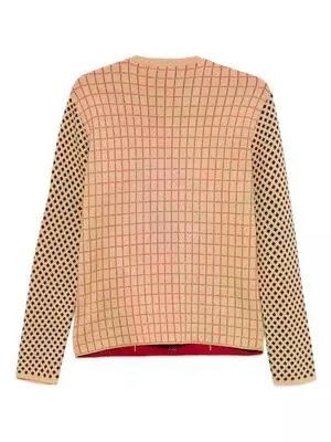 Dolce & Gabbana 2001-2002 Grid-pattern Sweater