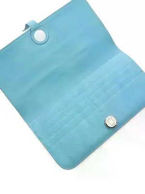 Hermès 2019 Dogon Bi-fold Long Wallet - Blue
