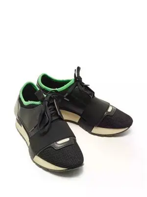 Balenciaga Panelled Sneakers - Black