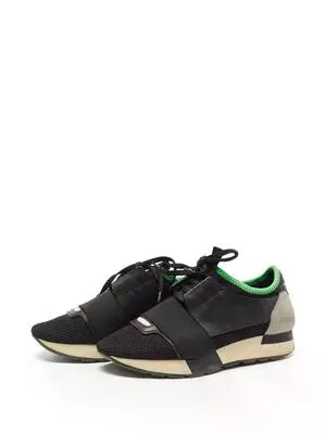 Balenciaga Panelled Sneakers - Black