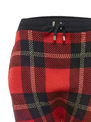 Balmain Lurex Plaid Trousers