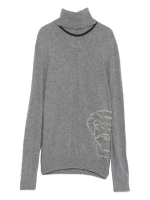 Versace 2007 Wool Turtleneck Sweater