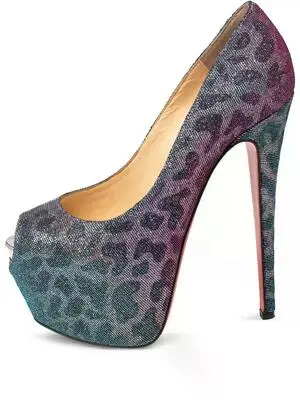 CHRISTIAN LOUBOUTIN 155mm Leopard-print Pumps
