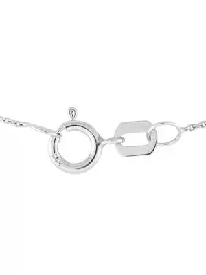 LB EXCLUSIVE 14k White Gold Diamond Pendant Necklace
