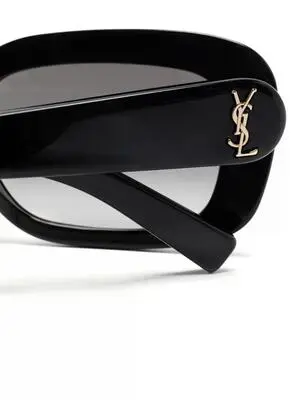 Saint Laurent Cassandre Logo Sunglasses