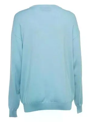 Moschino Pony Rainbow Graphic Sweater