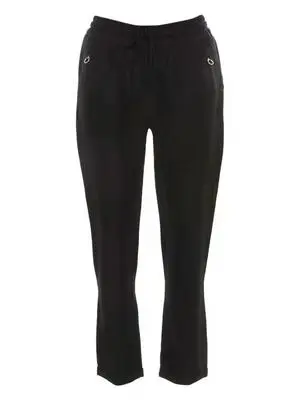 Stella McCartney Cotton Blend Drawstring Waistband Trousers