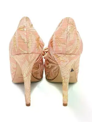 Dolce & Gabbana Stiletto Heel Pumps With Bow Detailing
