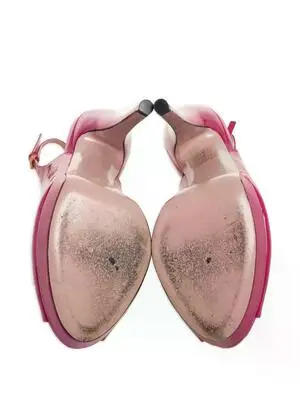 Gucci 135mm Patent-leather Slingback Pumps