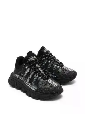 Versace Trigreca Sneakers - Black