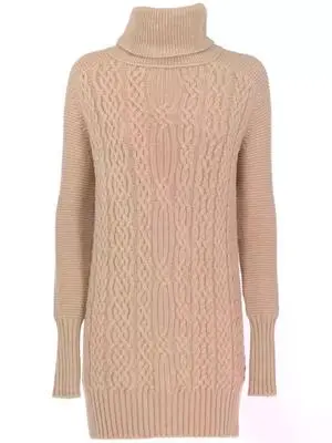 Loro Piana 2010s Cable Knit Dress