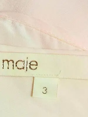 Maje Organza Semi-sheer Shirt