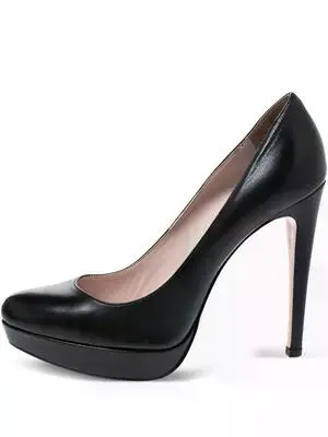 Miu Miu Leather Platform Stiletto Pumps