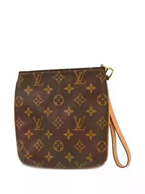 LOUIS VUITTON Monogram Partition Pouch - Brown