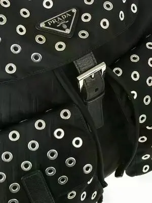 Prada 2010s Triangle-logo Backpack