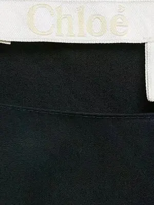 Chloé Asymmetric Tie-detail Blouse