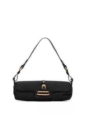 JIMMY CHOO Logo-plaque Shoulder Bag - Black