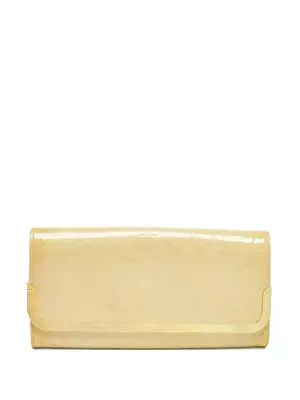LOUIS VUITTON Patent-leather Embossed Wallet