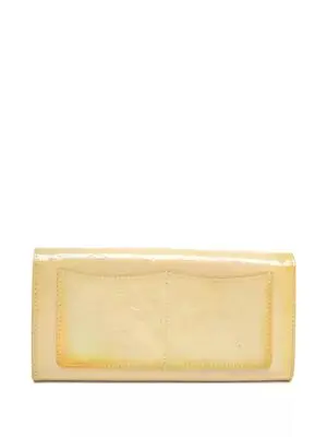 LOUIS VUITTON Patent-leather Embossed Wallet
