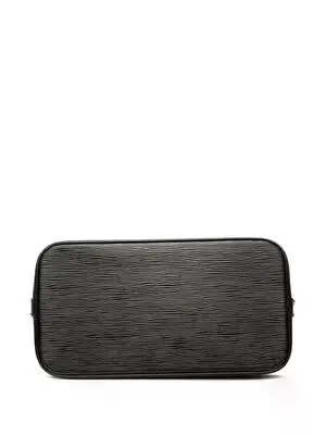 LOUIS VUITTON 1997 Epi Alma Pm Handbag - Black