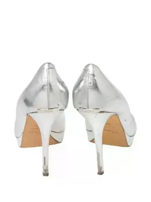 Dior 105mm Miss Peep Toe Pumps