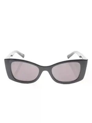 Saint Laurent 20s Rectangle-frame Tinted Sunglasses