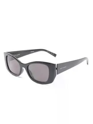 Saint Laurent 20s Rectangle-frame Tinted Sunglasses