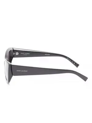 Saint Laurent 20s Rectangle-frame Tinted Sunglasses
