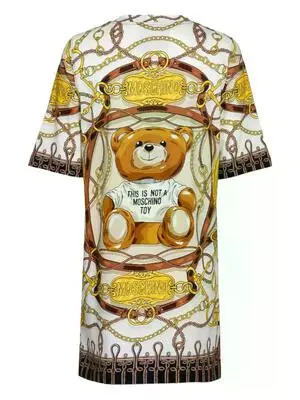 Moschino Bear-print Dress