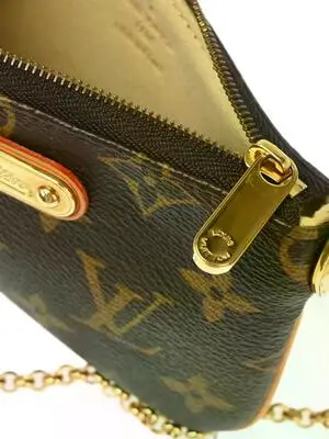 LOUIS VUITTON 2008 Monogram Pochette Milla Pm Clutch Bag
