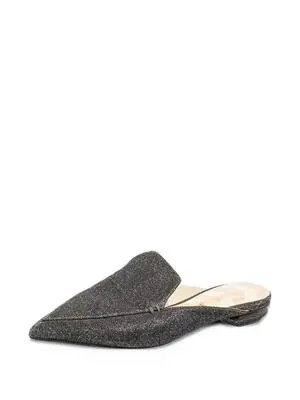 NICHOLAS KIRKWOOD Beya Pointed-toe Mules - Silver