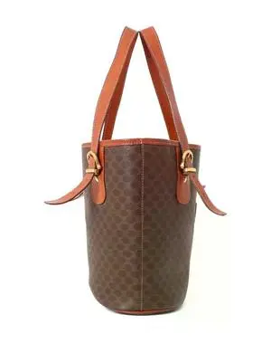Celine 1995 Macadam Monogram Tote Bag