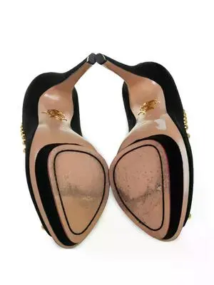 CHARLOTTE OLYMPIA 140mm Dolly Studded Platform Pumps