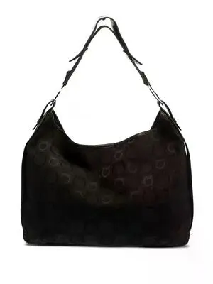 Ferragamo Embossed Shoulder Bags
