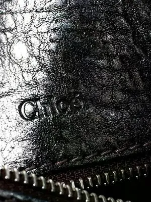 Chloé Héloïse Leather Tote Bag - Silver