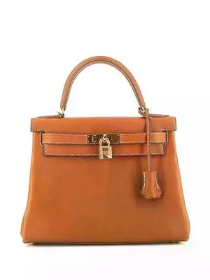 Hermès 2021 Kelly 28 Handbag - Brown