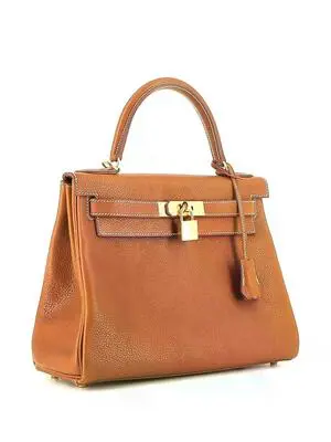 Hermès 2021 Kelly 28 Handbag - Brown