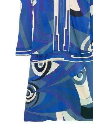 Emilio Pucci 2000s Geometric-print Dress