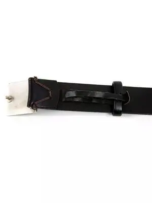 JEAN PAUL GAULTIER 2000s Logo-buckle Belt