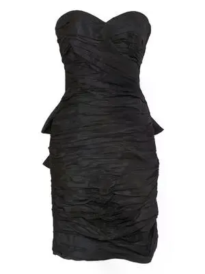Vintage Draped Mini Dress