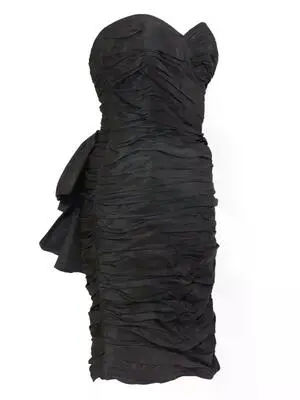 Vintage Draped Mini Dress