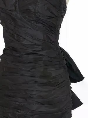 Vintage Draped Mini Dress