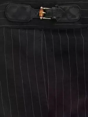 Gucci 2000s Pinstripe Mini Skirt